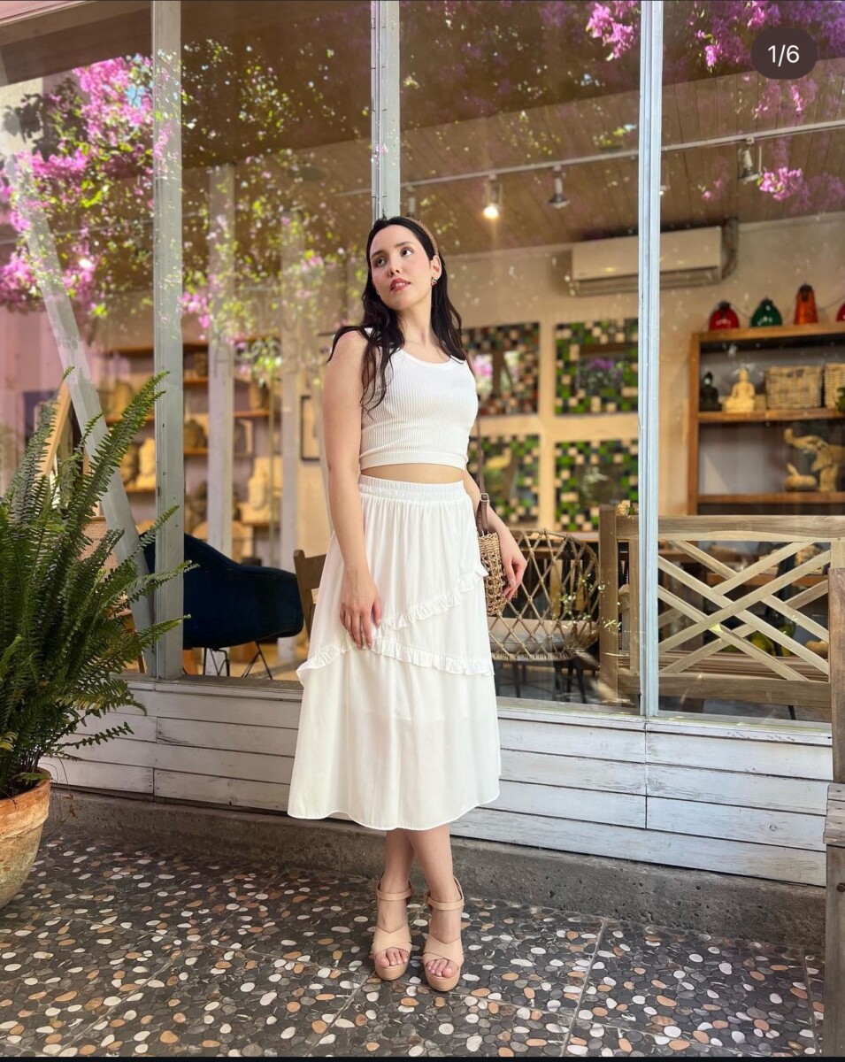 Falda Bianca – TIENDA KIARA