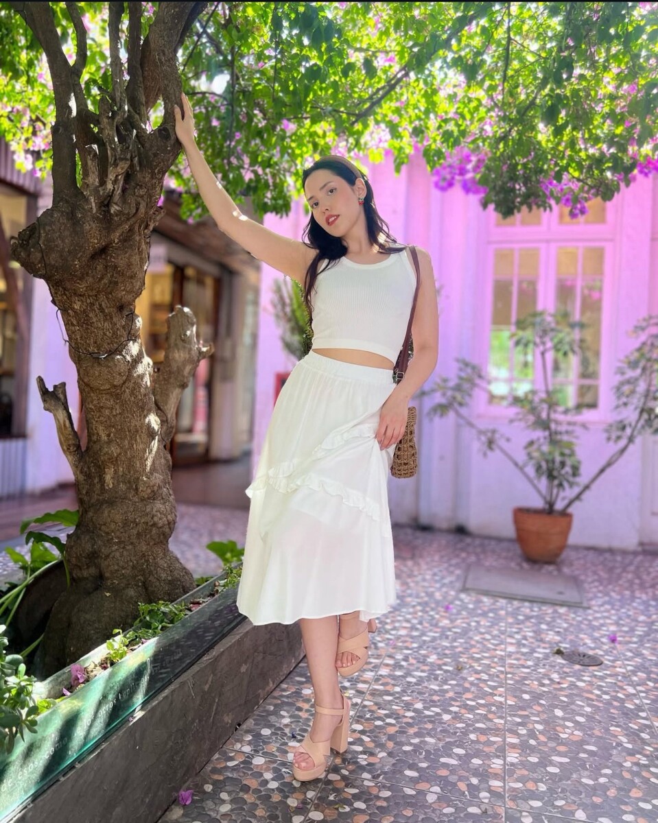Falda Bianca – TIENDA KIARA